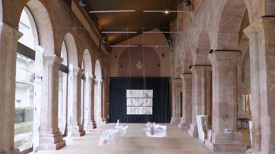 L’exposition de Margareta LEUTHARDT à l’Abbaye d’Alspach